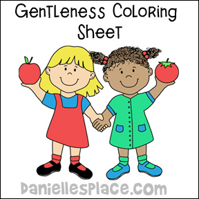 Fruit of the Spirit Bible Crafts -Gentleness