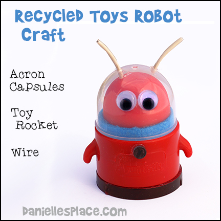Robot Crafts for Kids