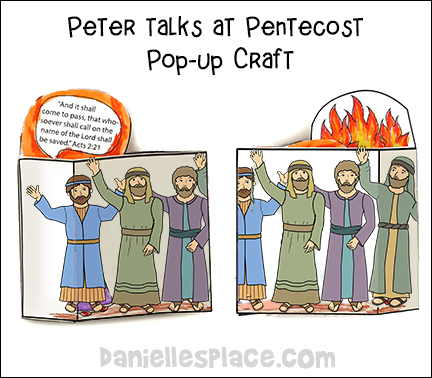 Pentecost Bible Crafts and Activities