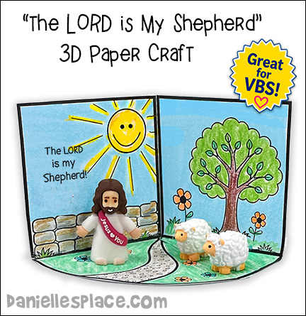 Psalm 23 Bible Crafts and Activities