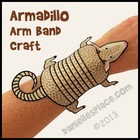 Armadillo Crafts and Learning Activities for Kids
