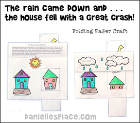 The Wise and Foolish Builders Bible Crafts and Activities for Sunday School