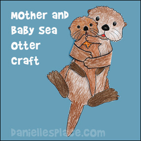 Sea Otter Crafts and Learning Activities for Children