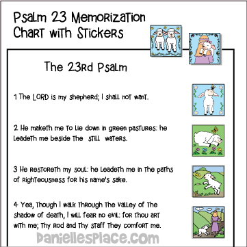 Psalm 23:1 - Sample lesson