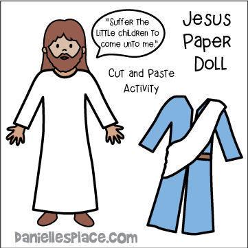 Jesus Has Time for Me Bible Crafts